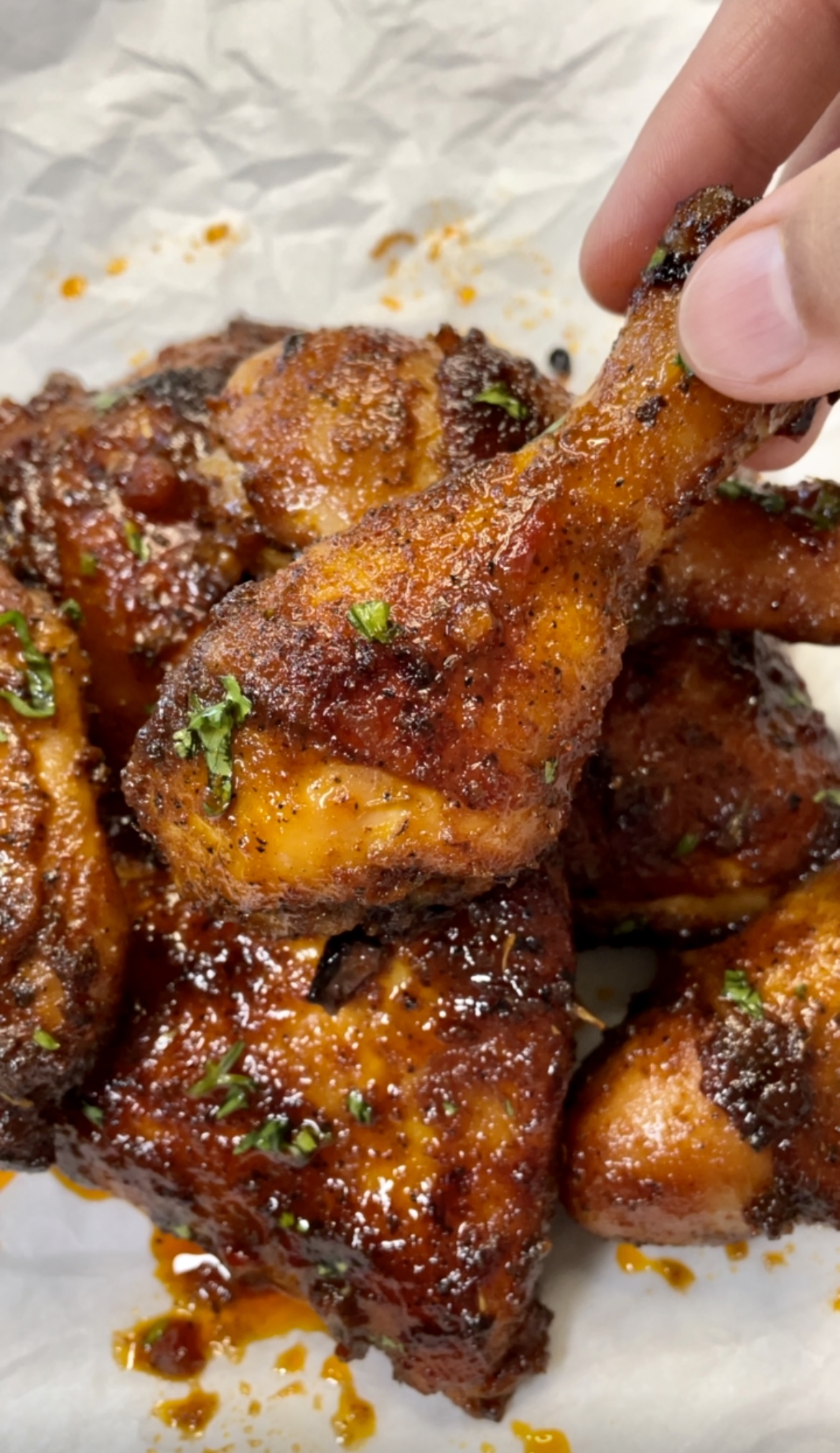 Glazed Honey Harissa Chicken - Stew with Saba