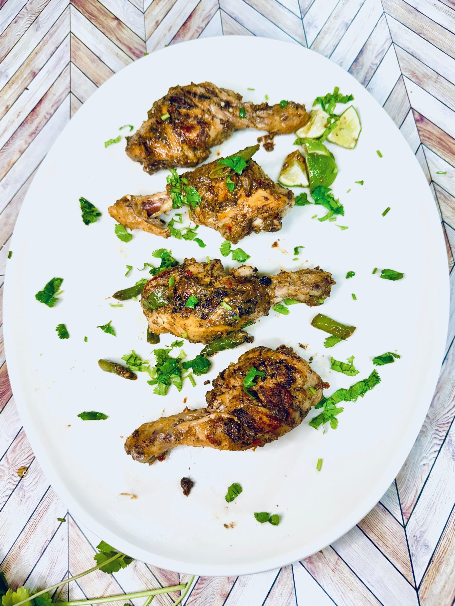 Tawa chicken - Stew with Saba